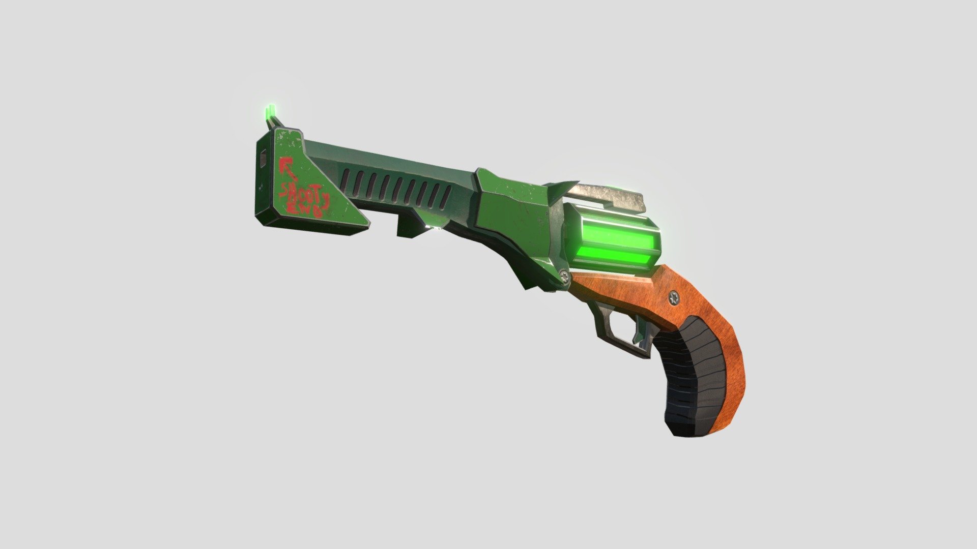 Energy Revolver - 3D model by Polanski D (@PolanskiD) [3a1e3ce] - Sketchfab