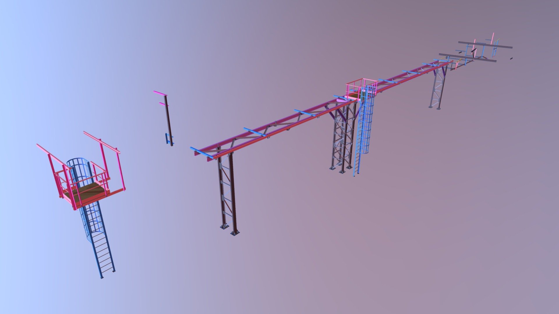 Flyover - Download Free 3D model by iliayurchenkov [3a205a6] - Sketchfab
