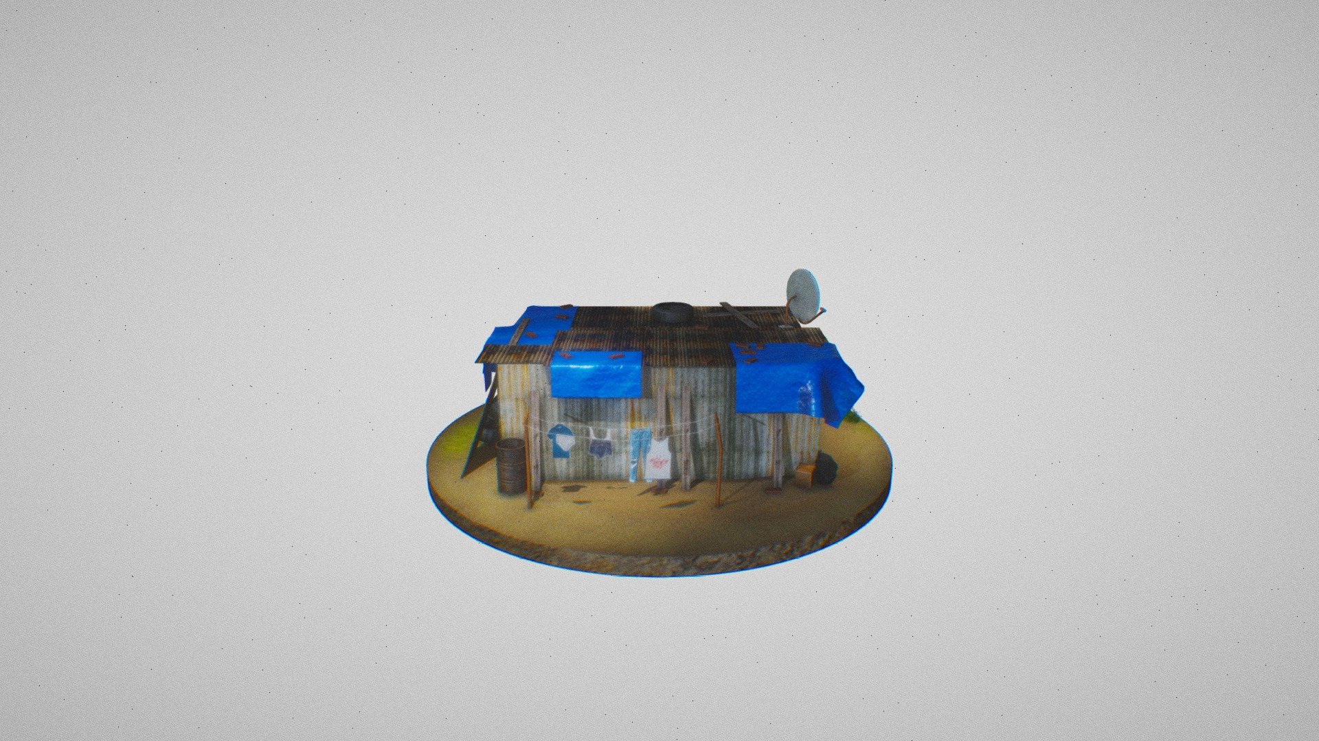 Shack - 3D model by MysticMac94 [3a22566] - Sketchfab