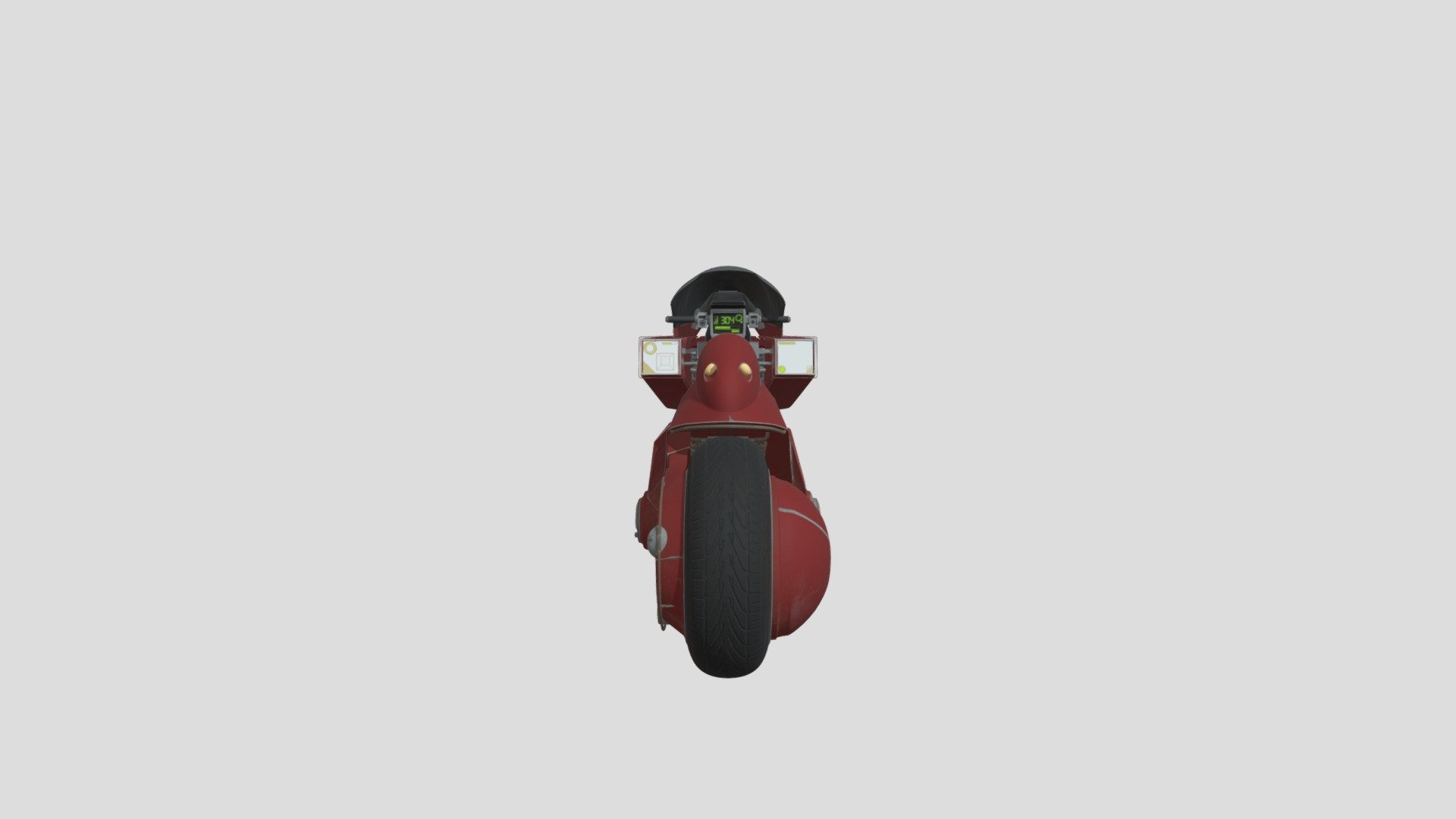 Kaneda Shôtarô's Bike _ AKIRA - 3D model by pauladrien.butty ...