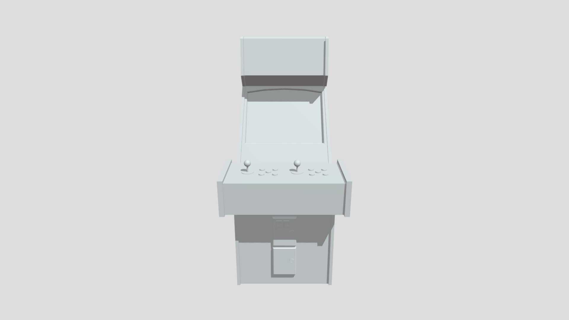 Arcade Cabinet Model - Download Free 3D model by Joan Kowalski ...