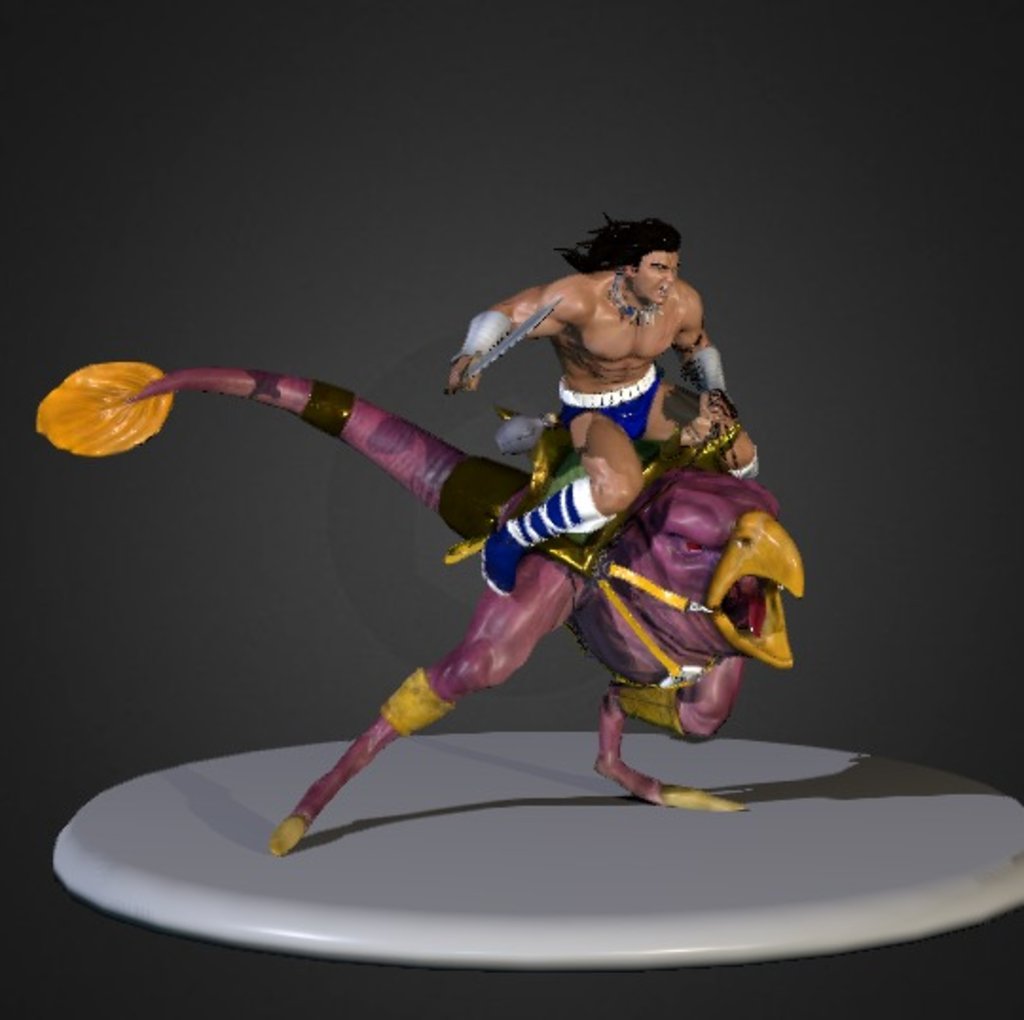 Golden-Axe-old - 3D model by gabry [3a23a3c] - Sketchfab