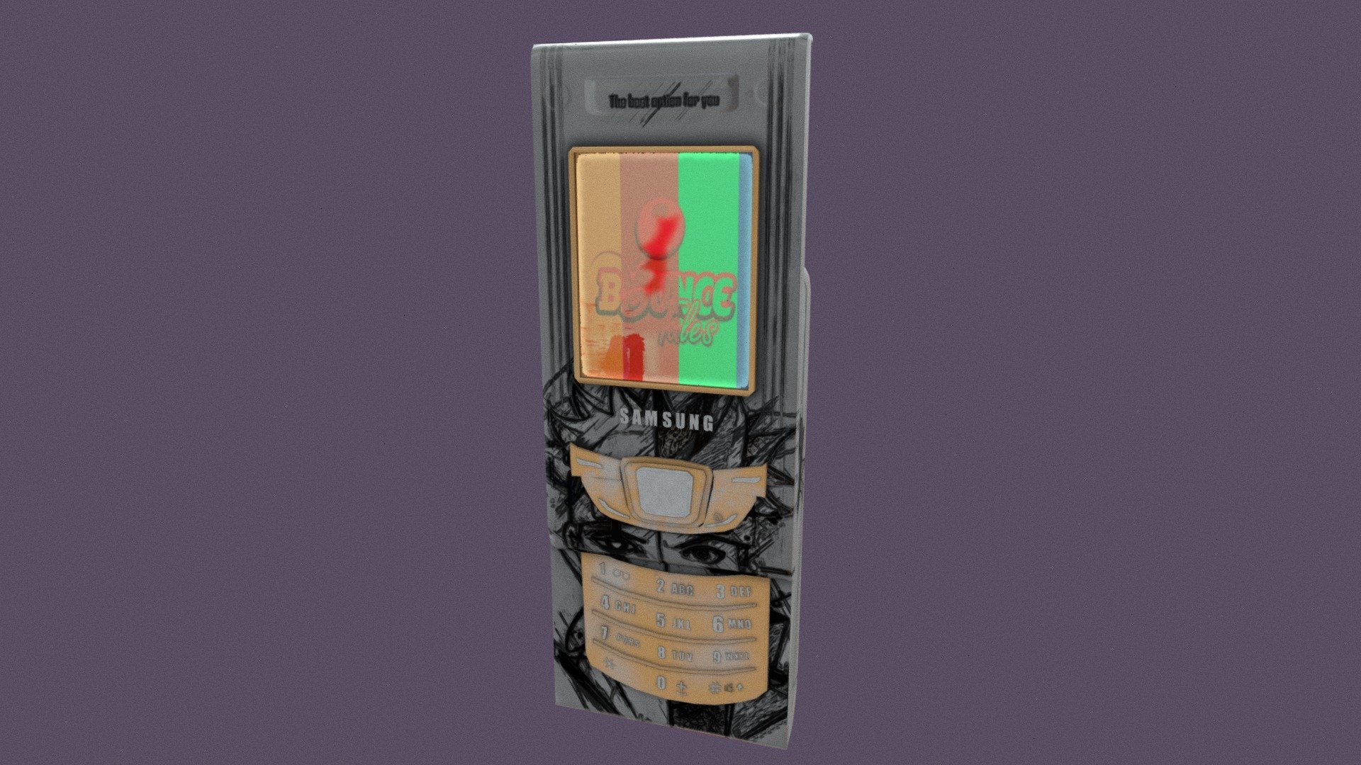Samsung E2550 - 3D model by Theser19 [3a24ddb] - Sketchfab