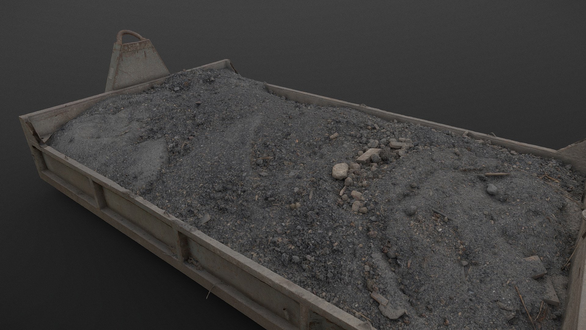 Truckload of dark dump - Buy Royalty Free 3D model by axonite [3a25381] - Sketchfab Store