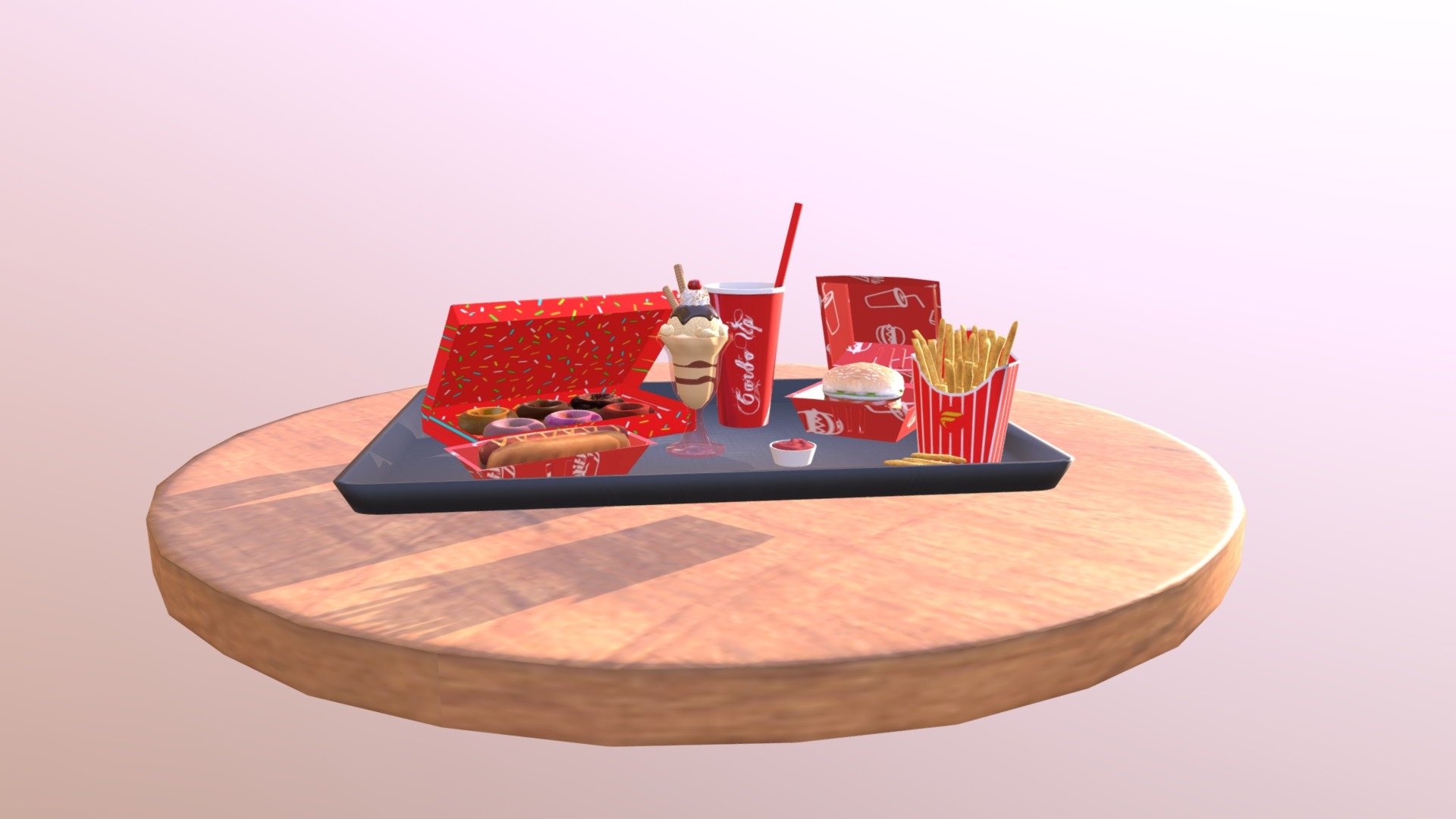BURGER 1 SET - Download Free 3D model by alwihaziq7 [3a26597] - Sketchfab
