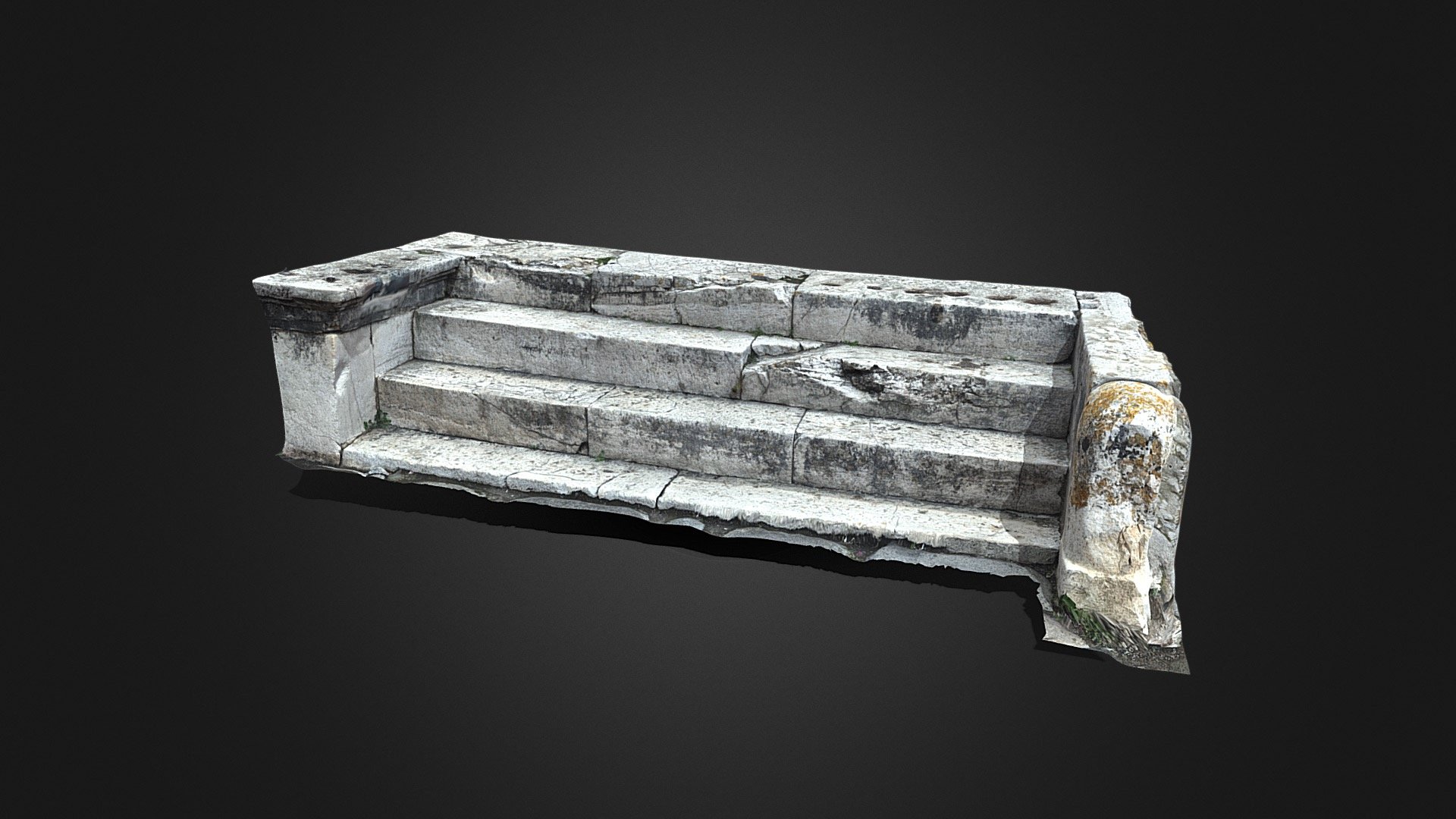 Roman marble stairs - Download Free 3D model by chabychab [3a26ffc ...