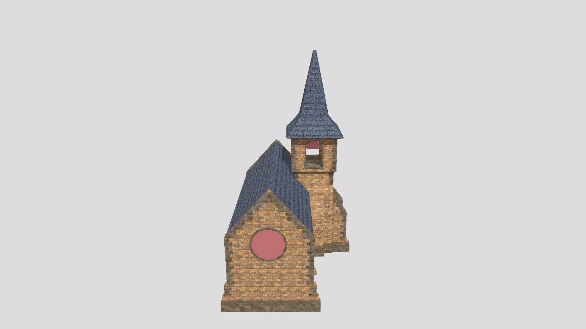 Spooky medieval church - 3D model by Kevin.Popescu [3a27228] - Sketchfab