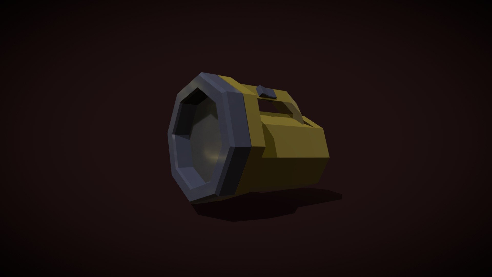 Low-poly Flashlight - Download Free 3D model by Кіт Васько (@kit_vasko ...
