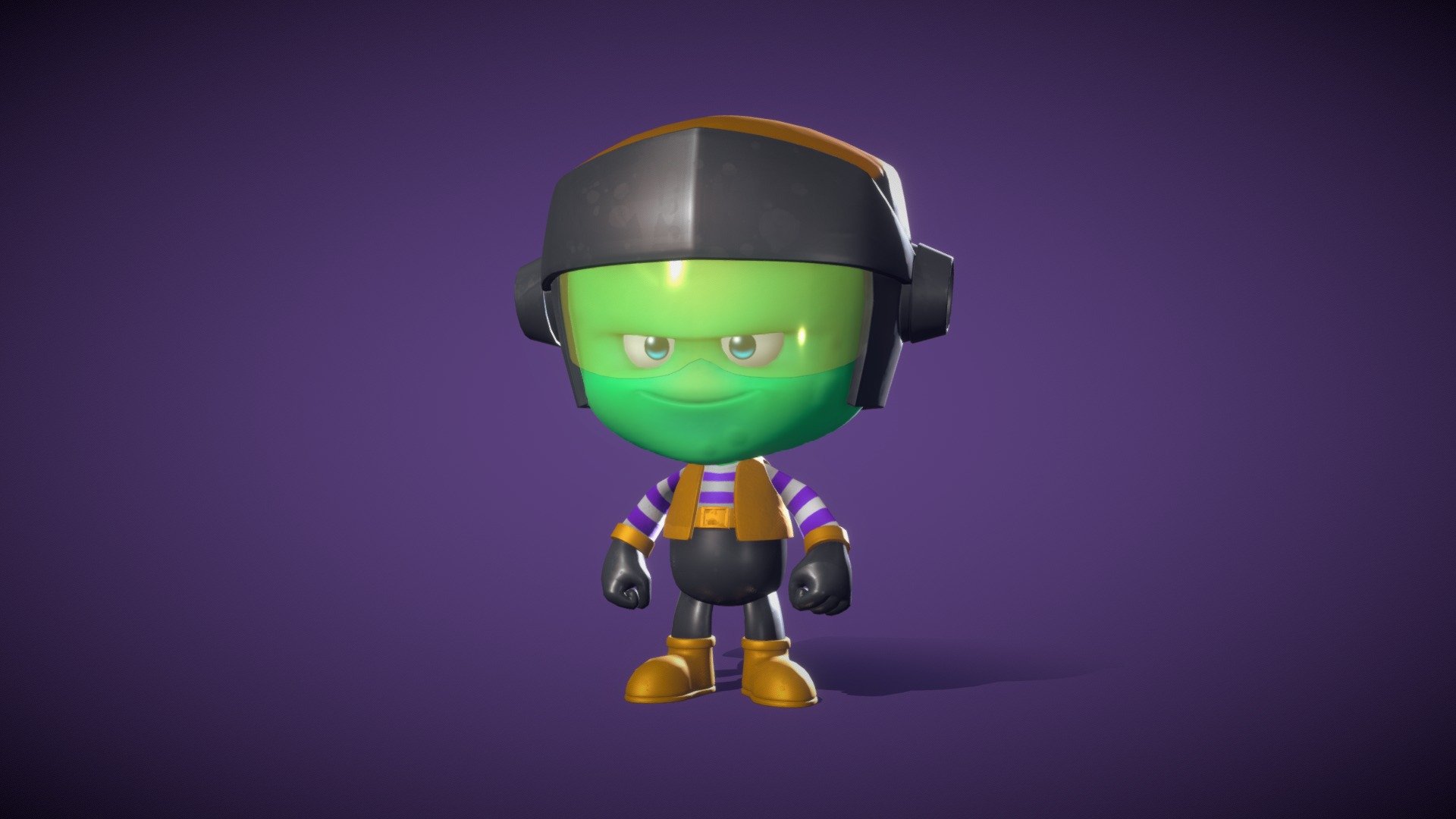 Tiny Alien - 3D model by efrenfreeze [3a2e05d] - Sketchfab