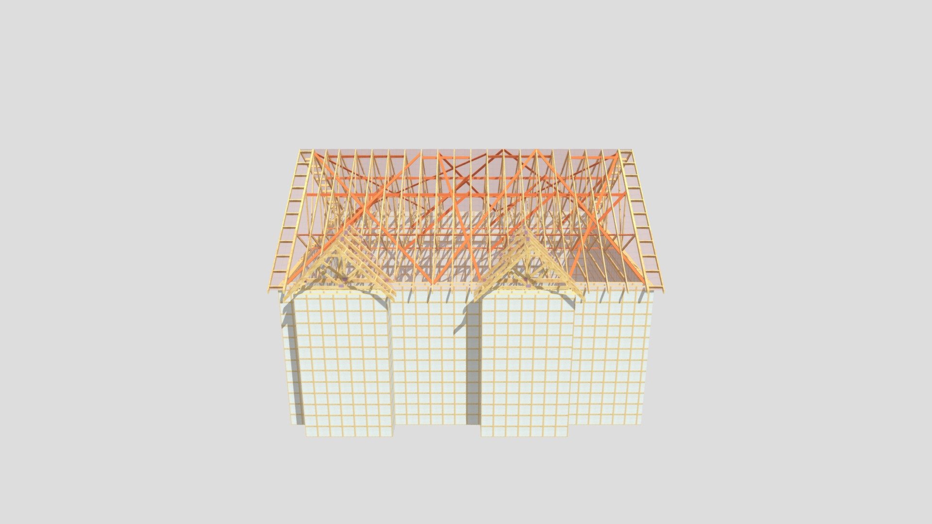 Proposed Block B1 Roof - Download Free 3D model by Ballyglasstruss ...