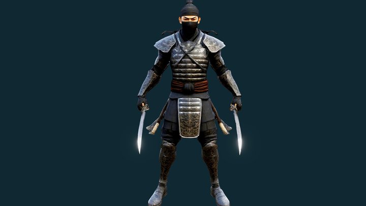 Ninja 3D models - Sketchfab