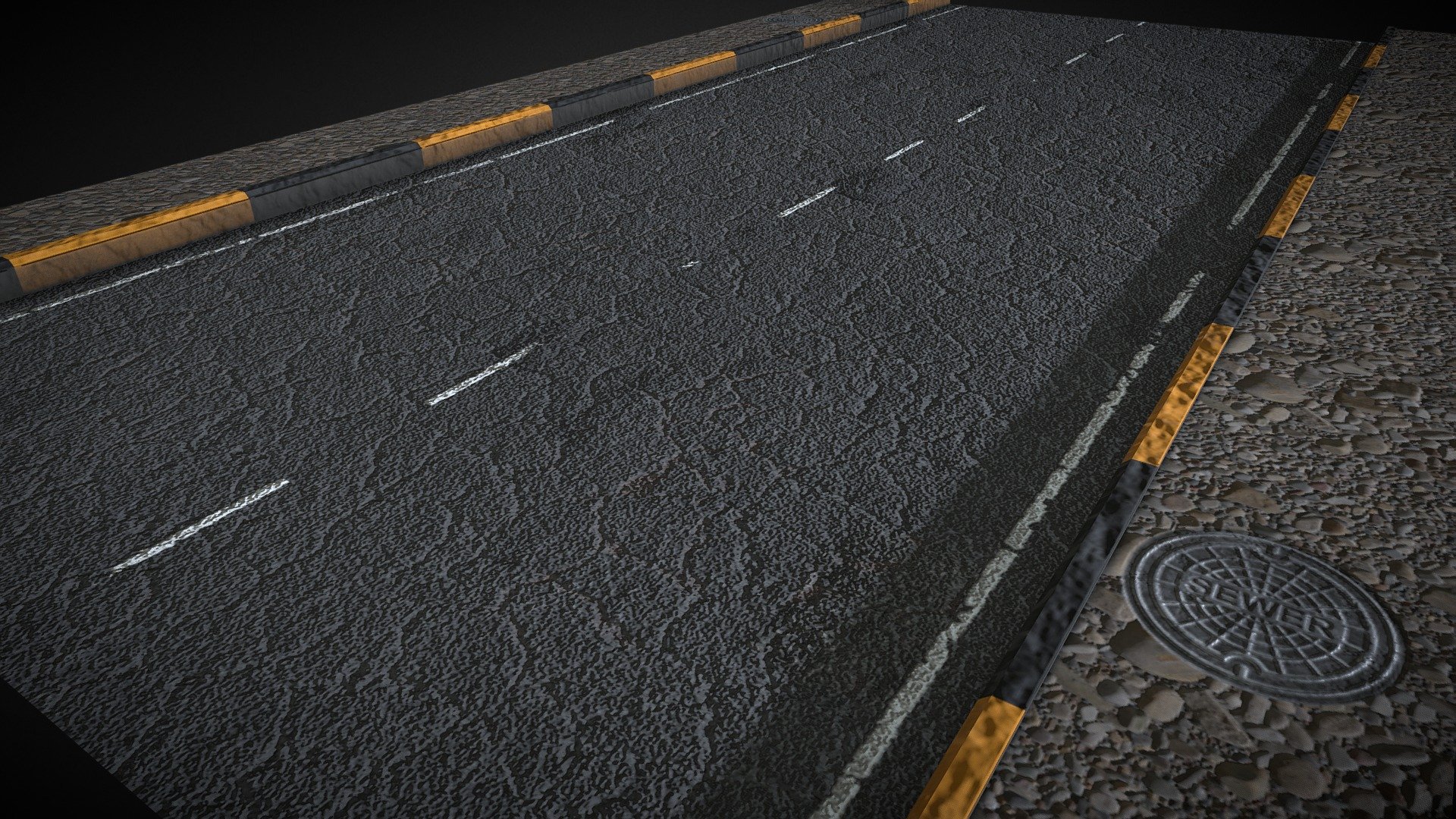 Road_ Avenue_ street - Download Free 3D model by Mehdi Shahsavan ...