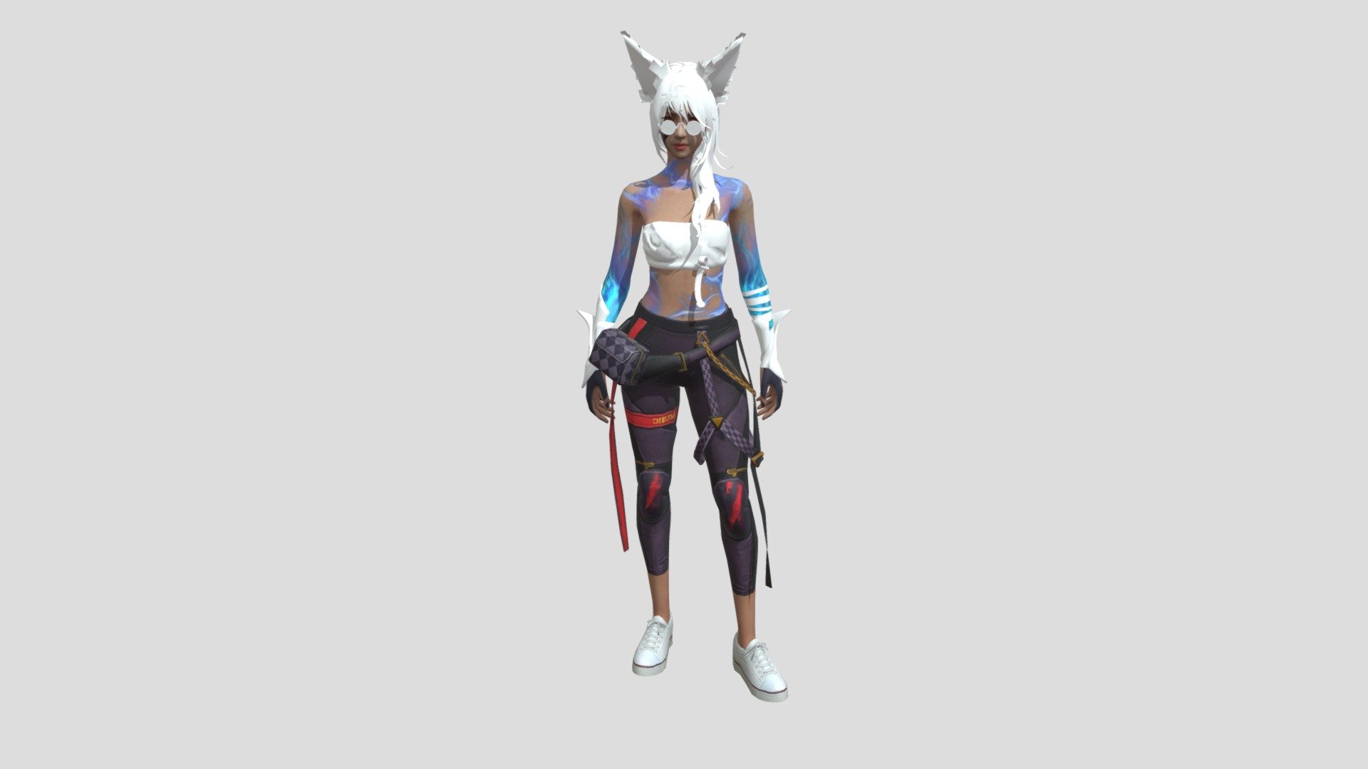 freefire Girl From YouTuber :@saqib.8031 - Download Free 3D model by ...