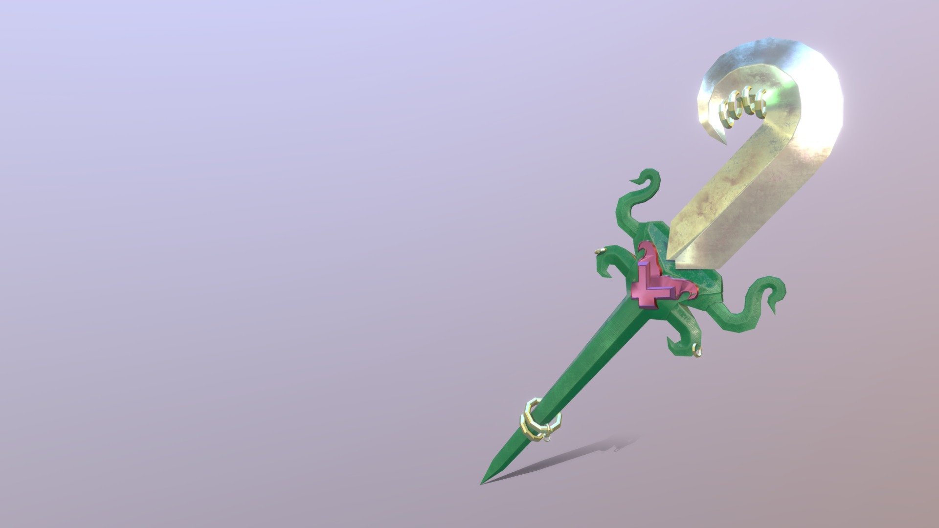 Butterfly Sword Recreation - 3D model by fayh [3a31b9a] - Sketchfab