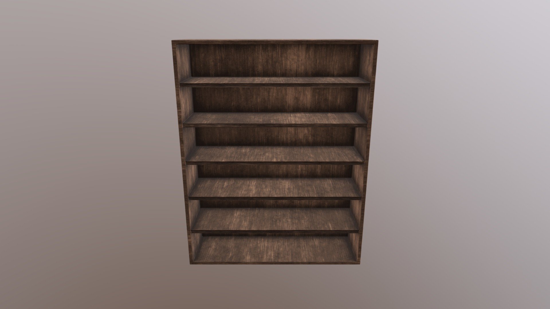 Bookcase - Download Free 3D model by Espen Lindahl (@TheCoffeeCup ...