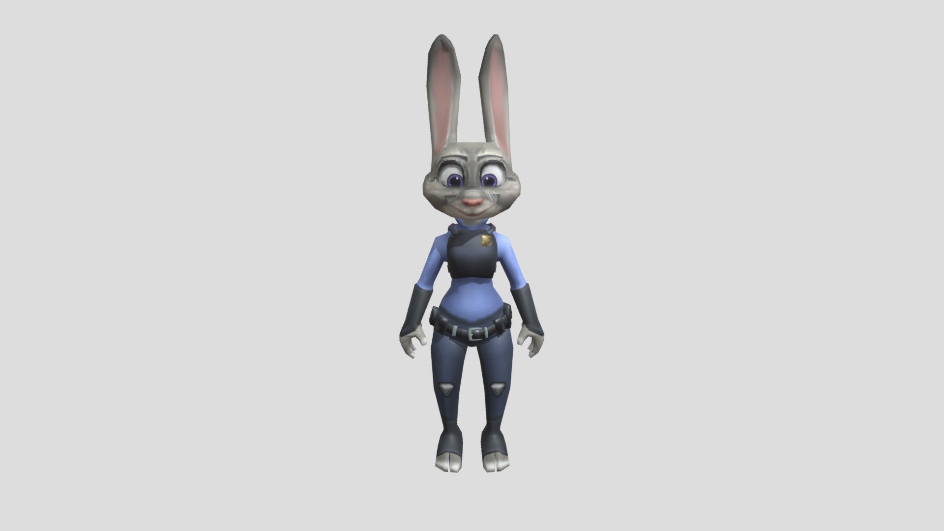 ADI 2.0: Judy Hopps (Fully rigged) - Download Free 3D model by Charred ...