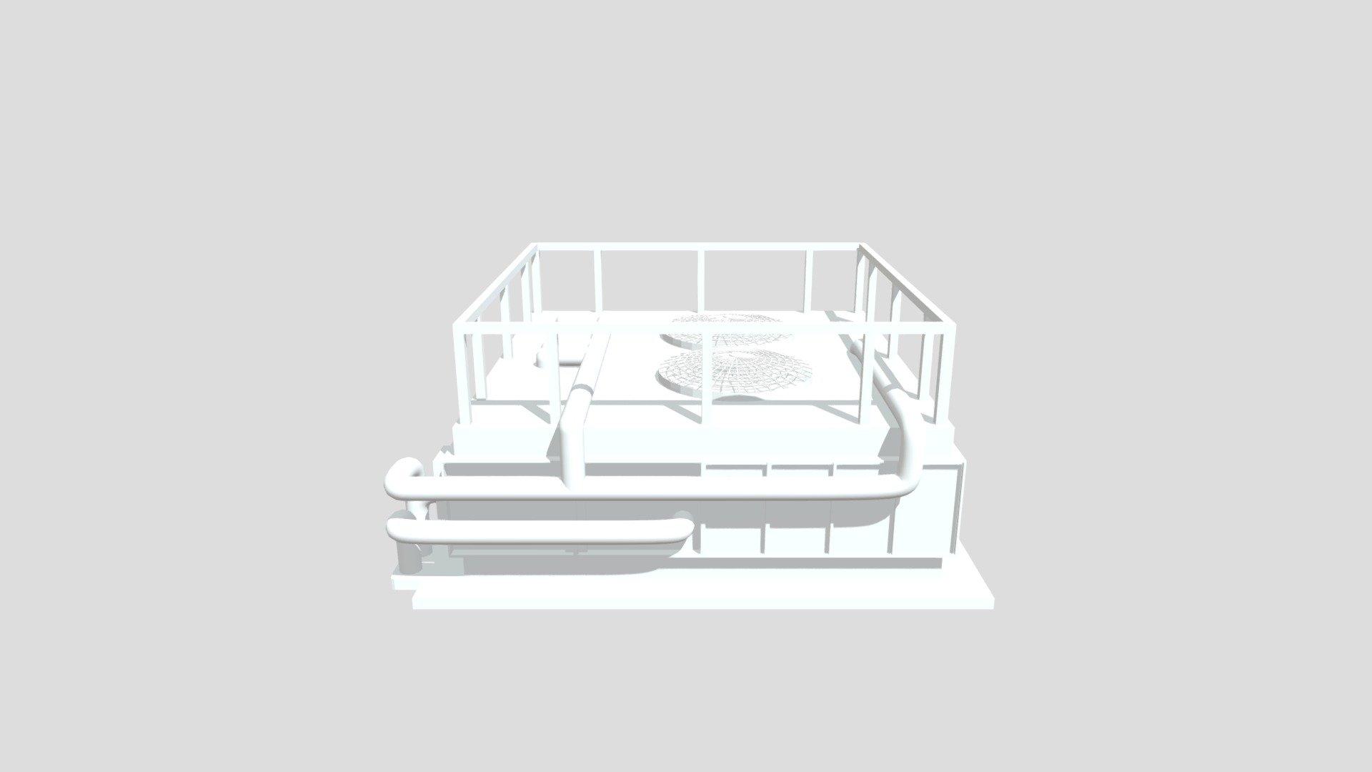 Roof Accessories, without Texture Free - Download Free 3D model by ...