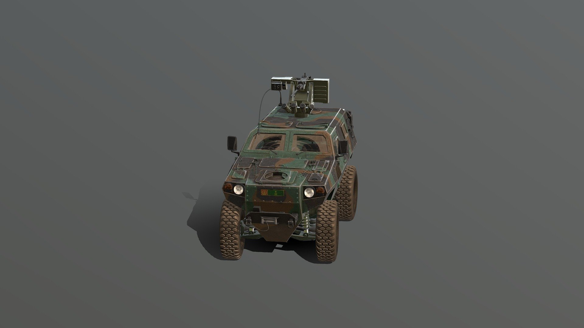 P2 Armored Vehicle - 3D model by Siregar3D [3a3819c] - Sketchfab