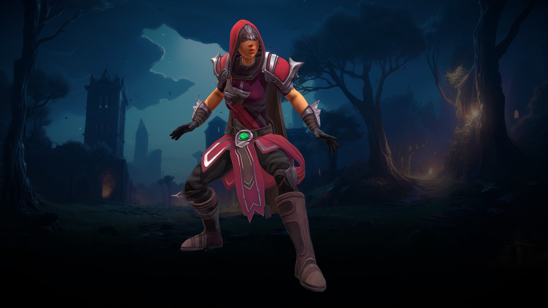 Stylized Human Female Rogue(Outfit) - 3D model by N-hance Studio ...
