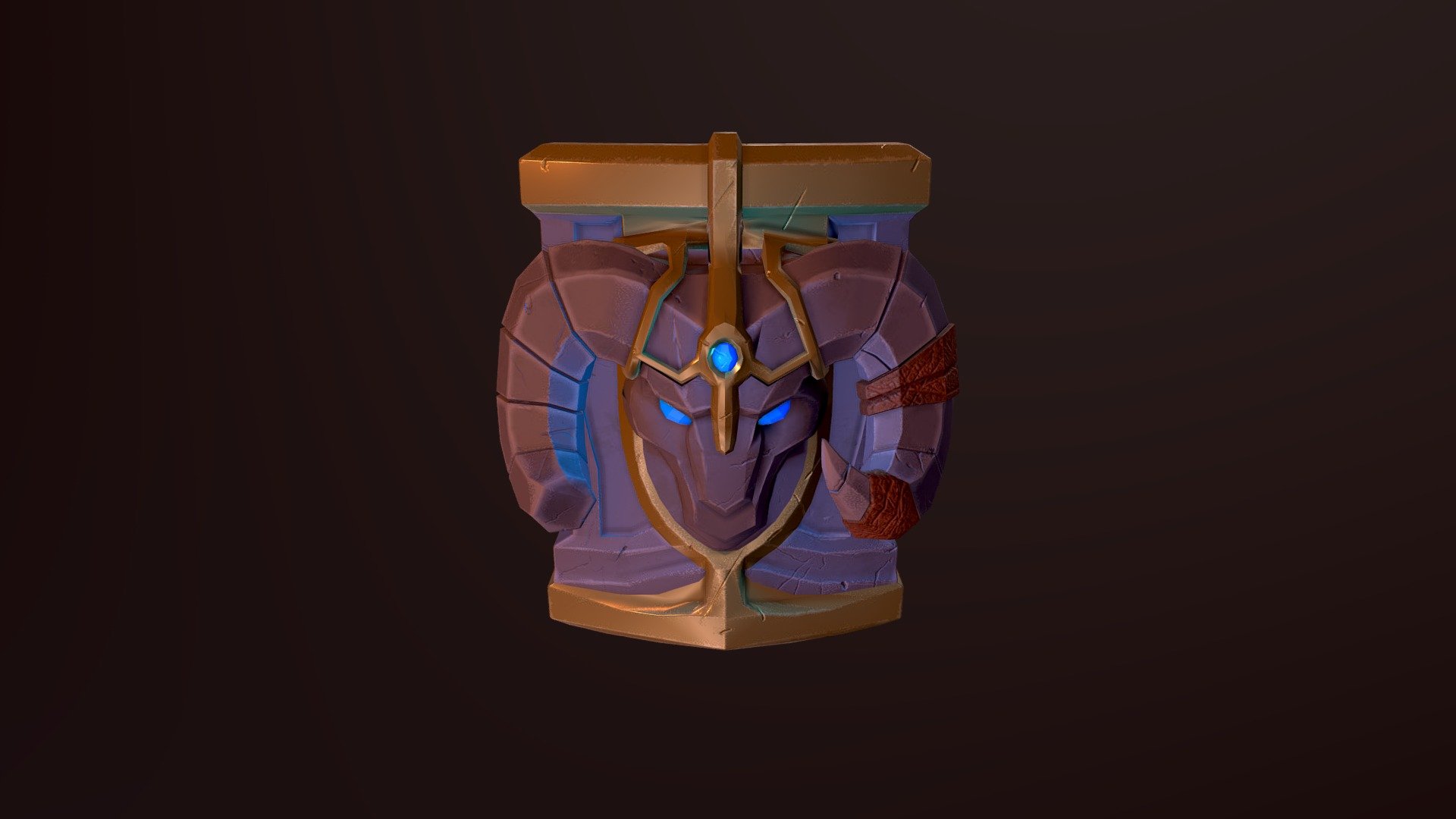 Escudo Braum - 3D model by Fabras [3a39b26] - Sketchfab