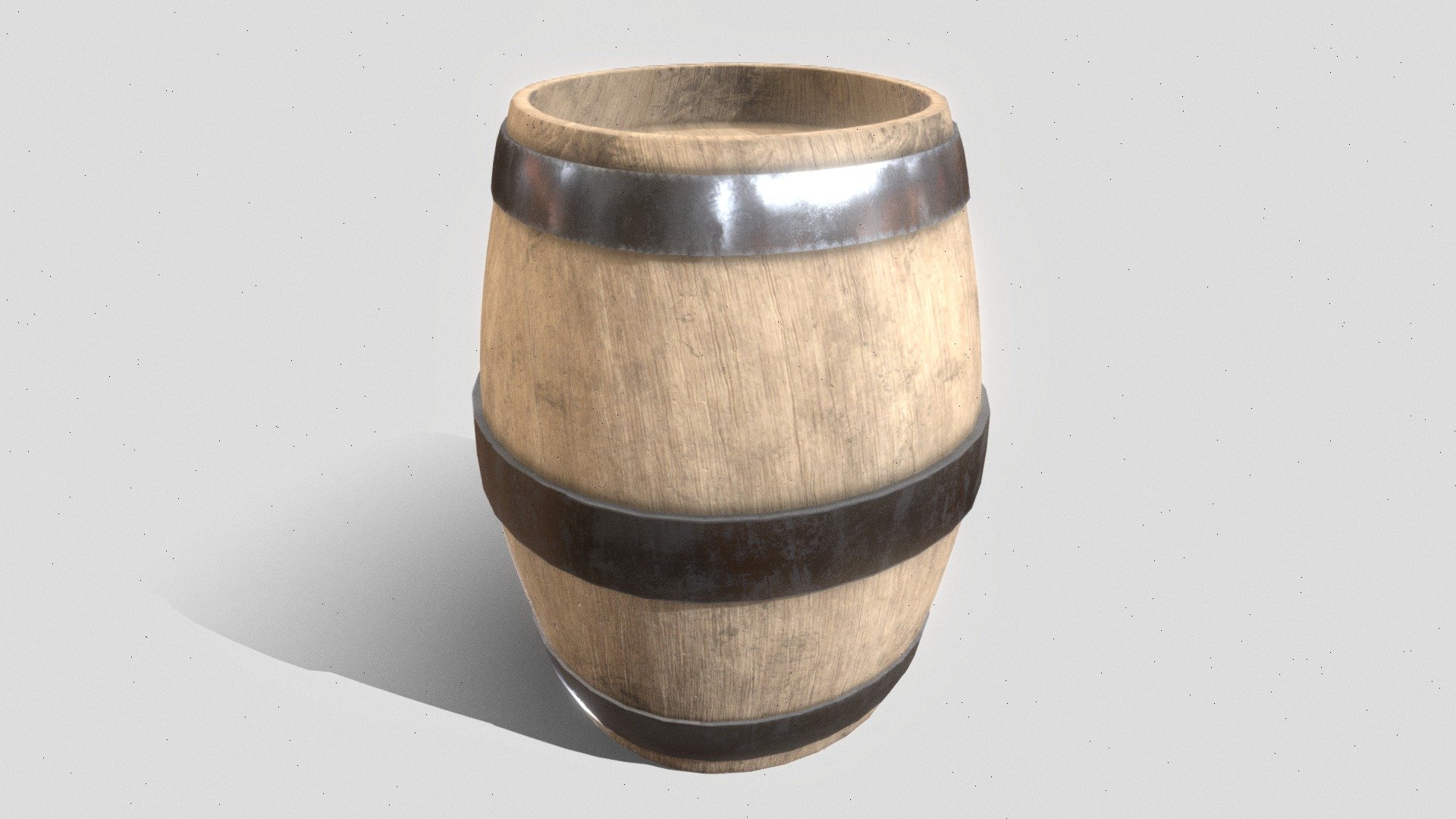 Barrel - Download Free 3D model by OscarLomas3D [3a3c22b] - Sketchfab