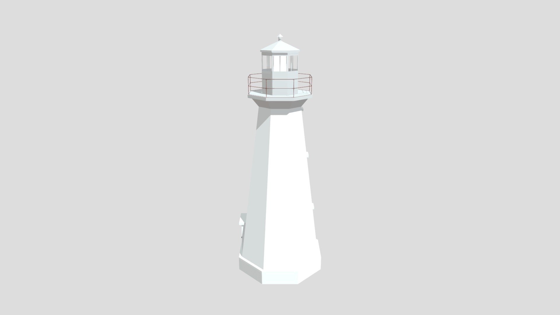 lighthouse - 3D model by wearyblues [3a3c788] - Sketchfab