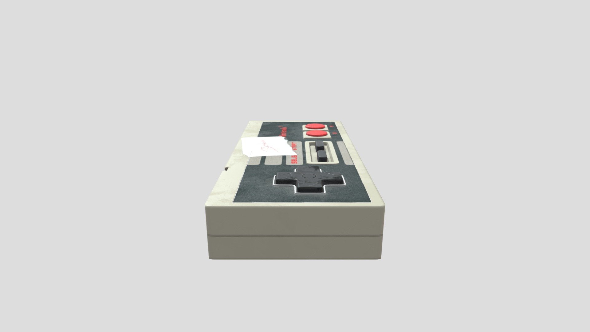 NES Controller - 3D model by LucidRosa [3a3d67c] - Sketchfab