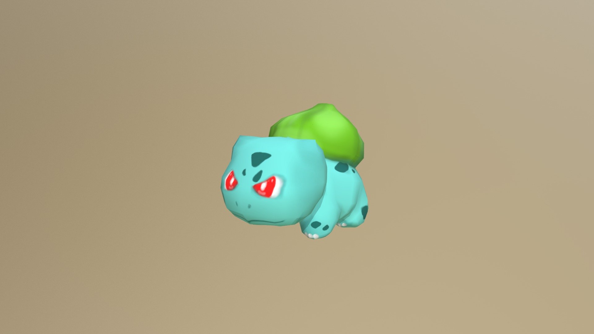 Low Poly Bulbasaur - 3D model by nyfienyne [3a41d76] - Sketchfab