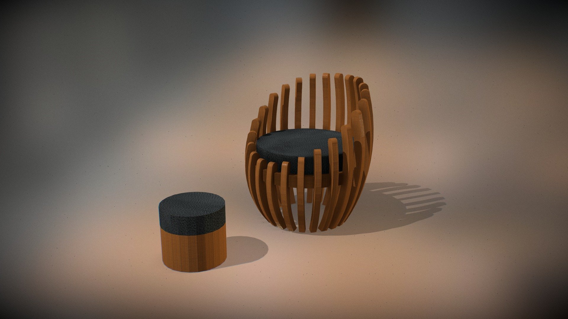 Modern Minimalist Chair - 3D model by ArchFusion_3D [3a42d34] - Sketchfab