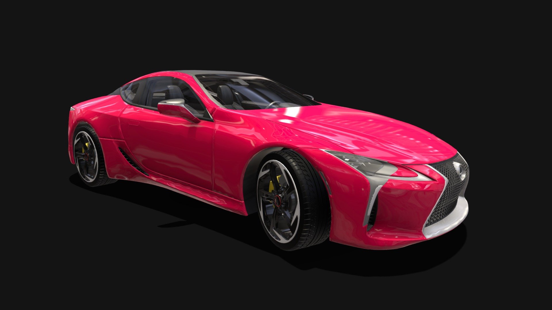 雷克萨斯车模 - 3D model by elbenZ [3a43ce6] - Sketchfab