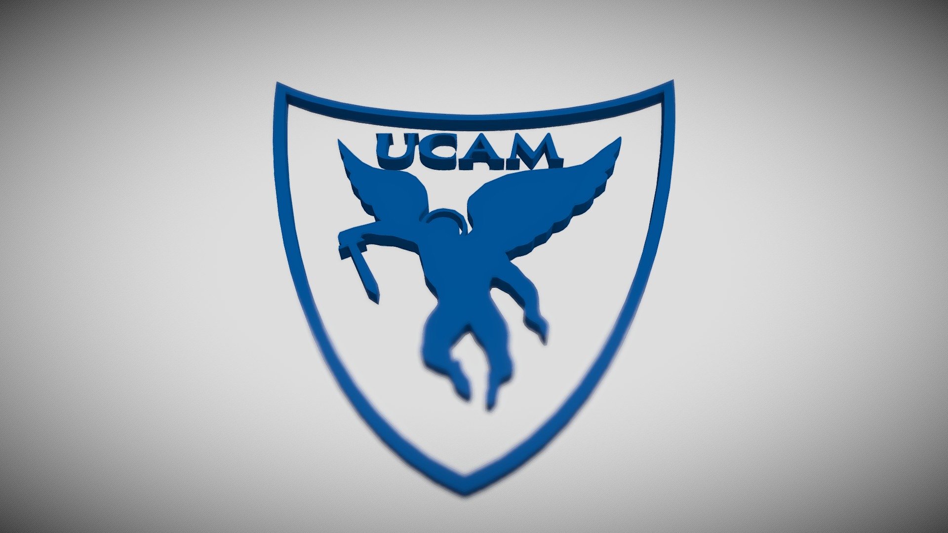 Logo 3D Arcangel UCAM - Download Free 3D model by UCAM University ...