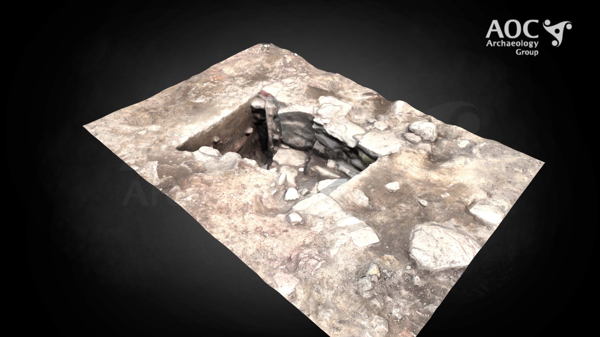 Meigle souterrain entrance 1 - 3D model by AOC Archaeology Group ...