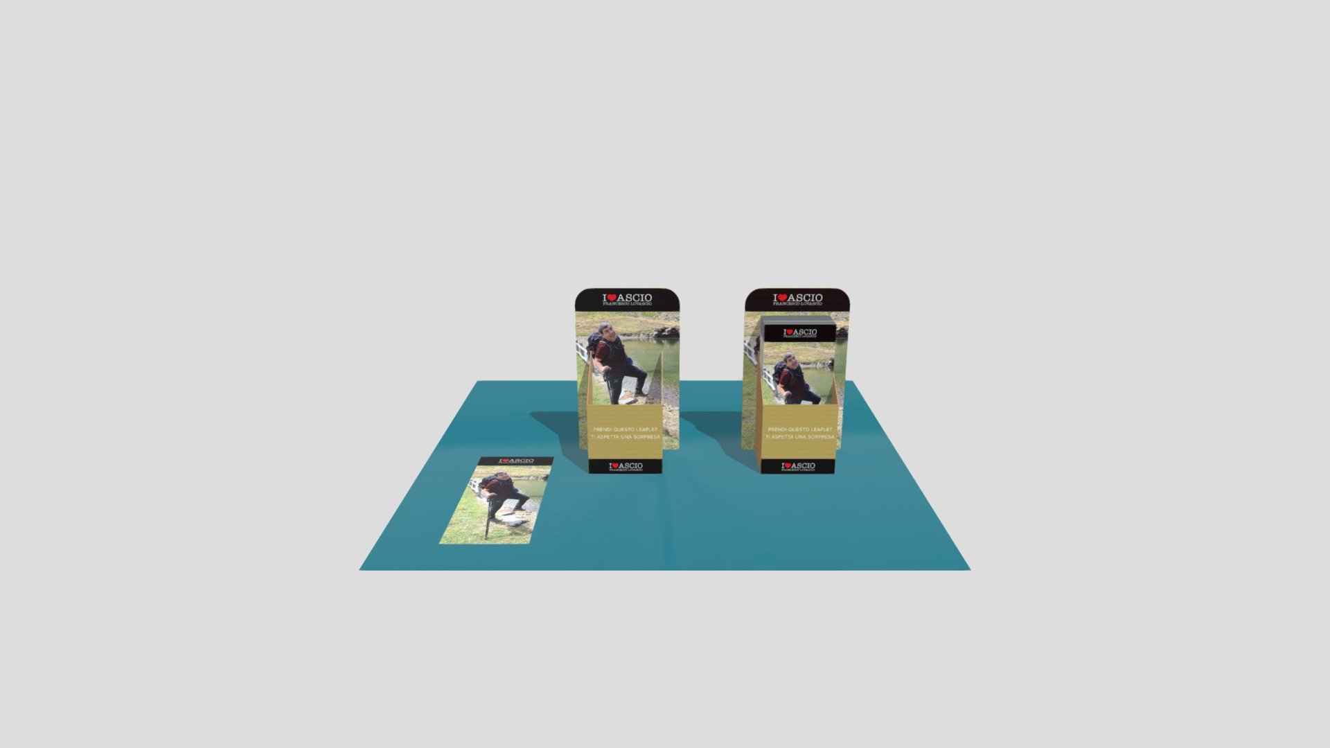 Porta Leaflet - 3D model by francescolov. [3a45d7d] - Sketchfab