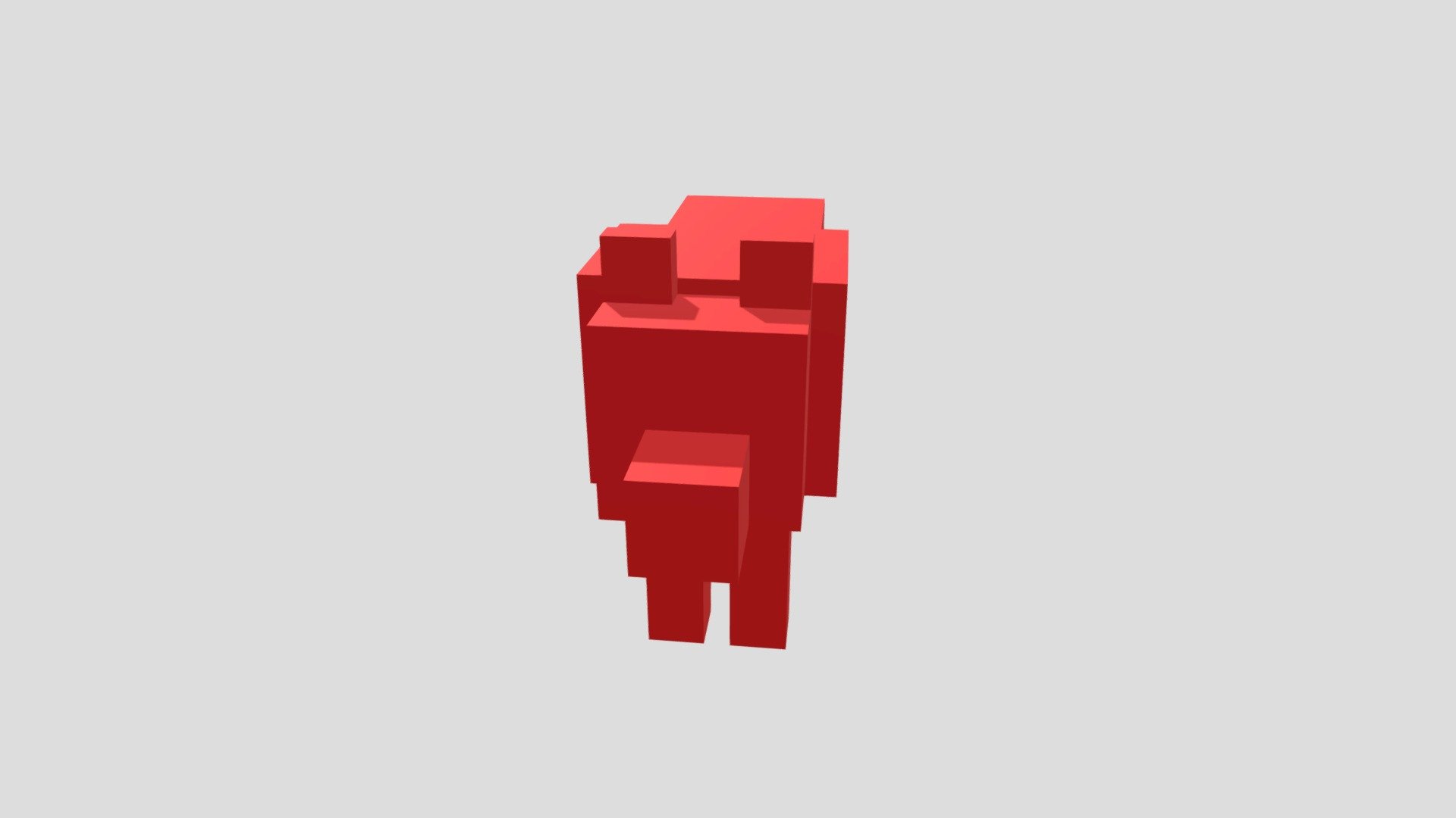 red dog - 3D model by AvidLizard58114 [3a45e09] - Sketchfab