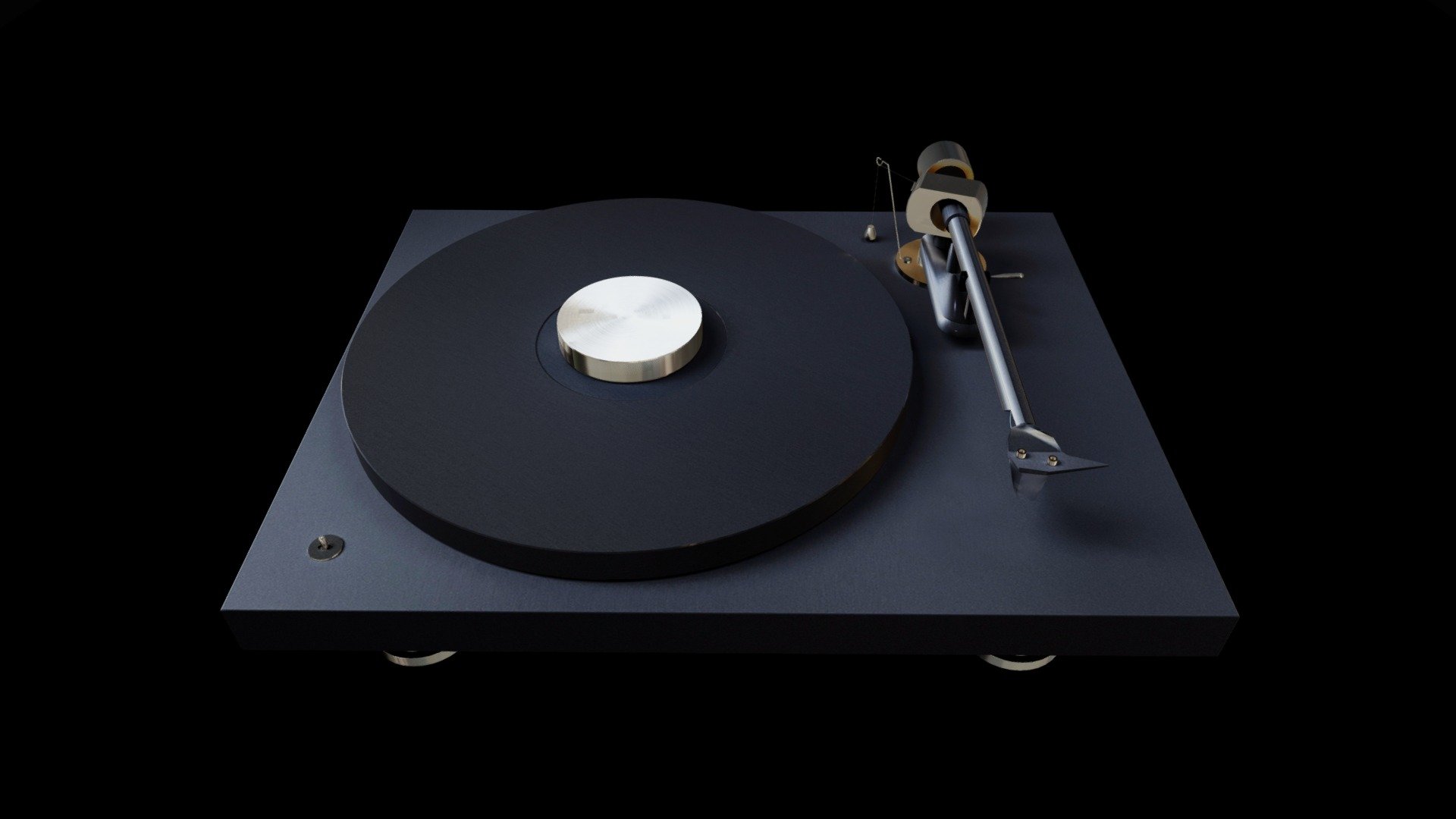 Turntable Debut PRO. Pro-Ject - Download Free 3D model by Liza ...