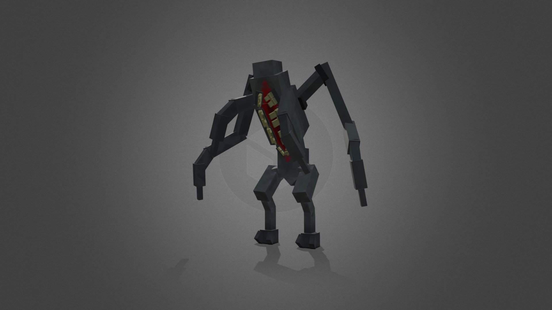 Parasite - 3D model by Sky.Chaiyut [3a4708d] - Sketchfab