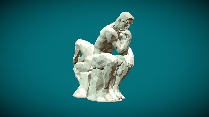 Low-poly-statue 3D models - Sketchfab