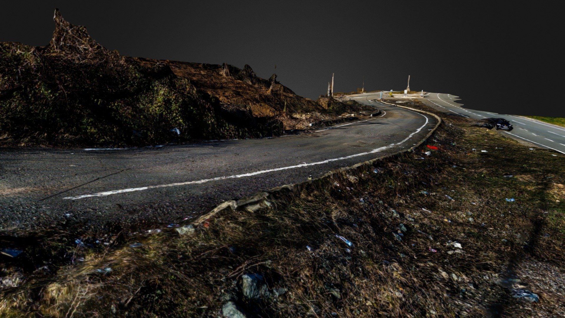 Road Asset02 (Raw Scan) - Buy Royalty Free 3D model by Heleel Studio ...