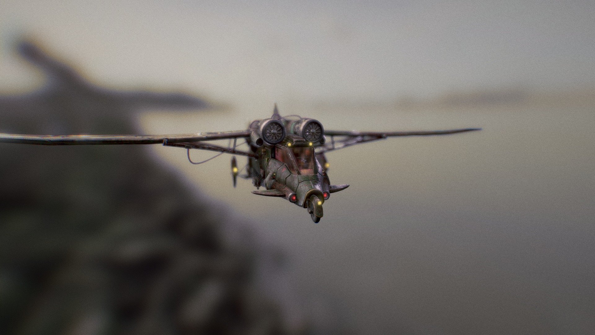 Junkplane - Buy Royalty Free 3D model by Mellora [3a4c025] - Sketchfab ...