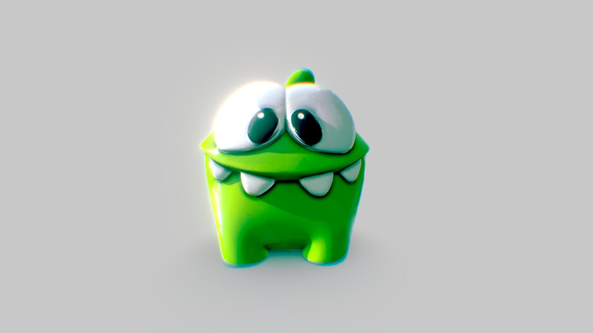 OmNom - Download Free 3D model by denissemasigma [3a4d07a] - Sketchfab