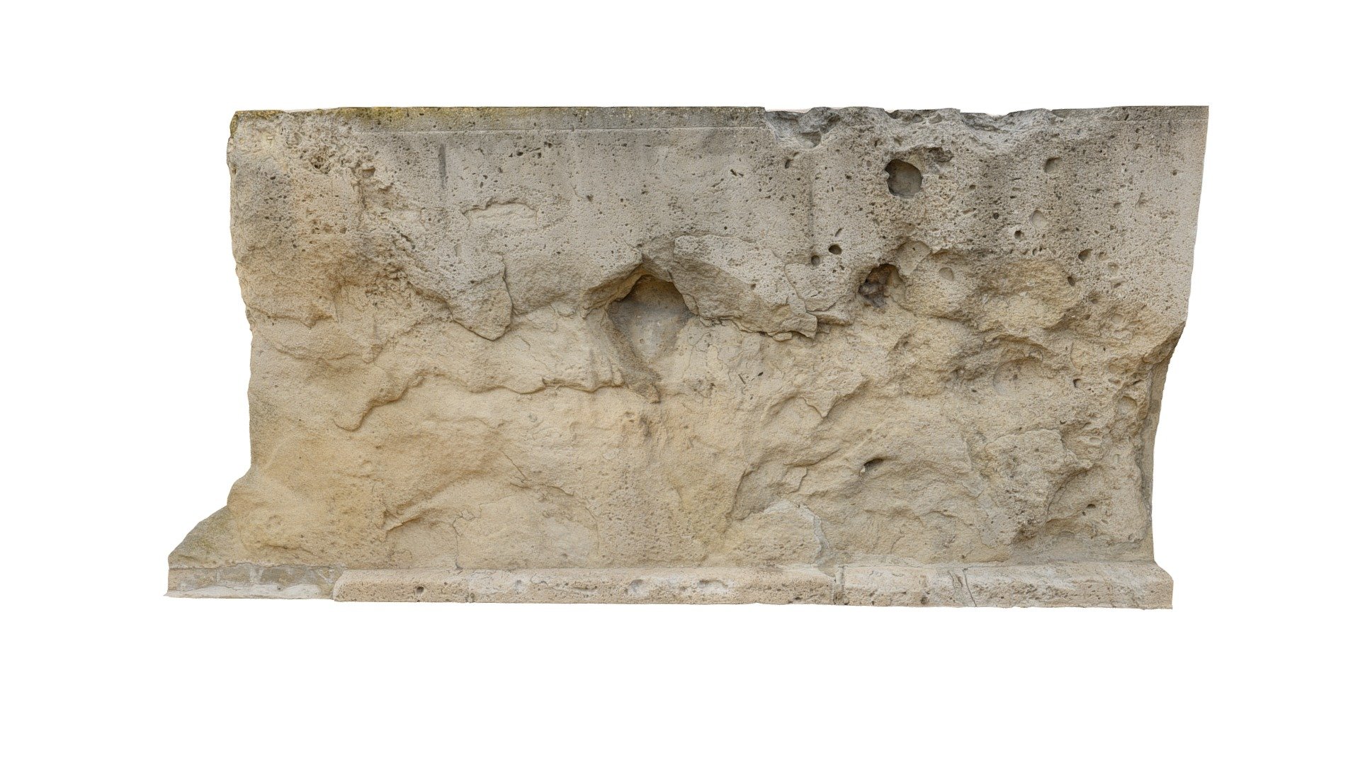 Kition temple wall graffiti (block 1) - 3D model by Ancient ...