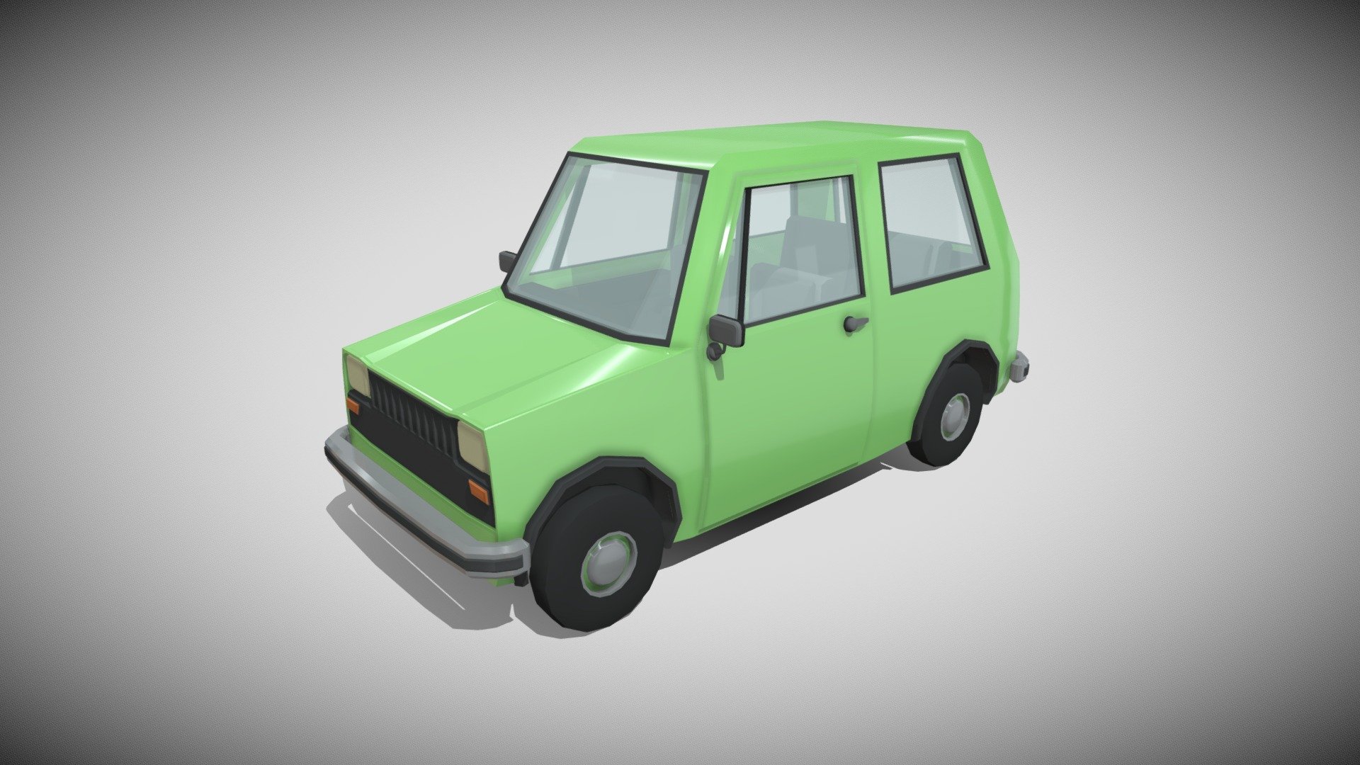 Compact car - Buy Royalty Free 3D model by scailman [3a4e036 ...