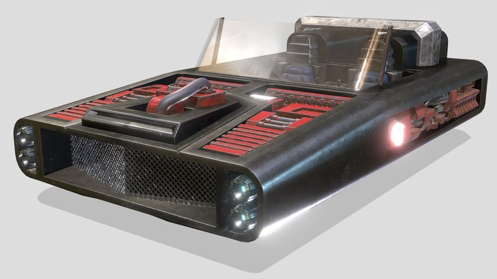 Landspeeder 3D models - Sketchfab