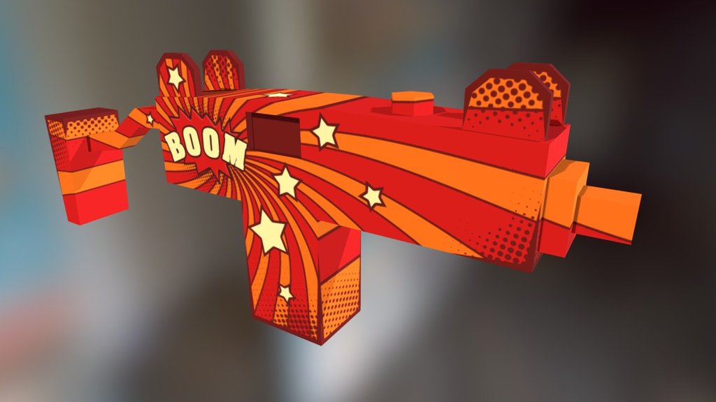 Bulldog | Comics BOOM - 3D model by aleksvalerawork [3a4e538] - Sketchfab