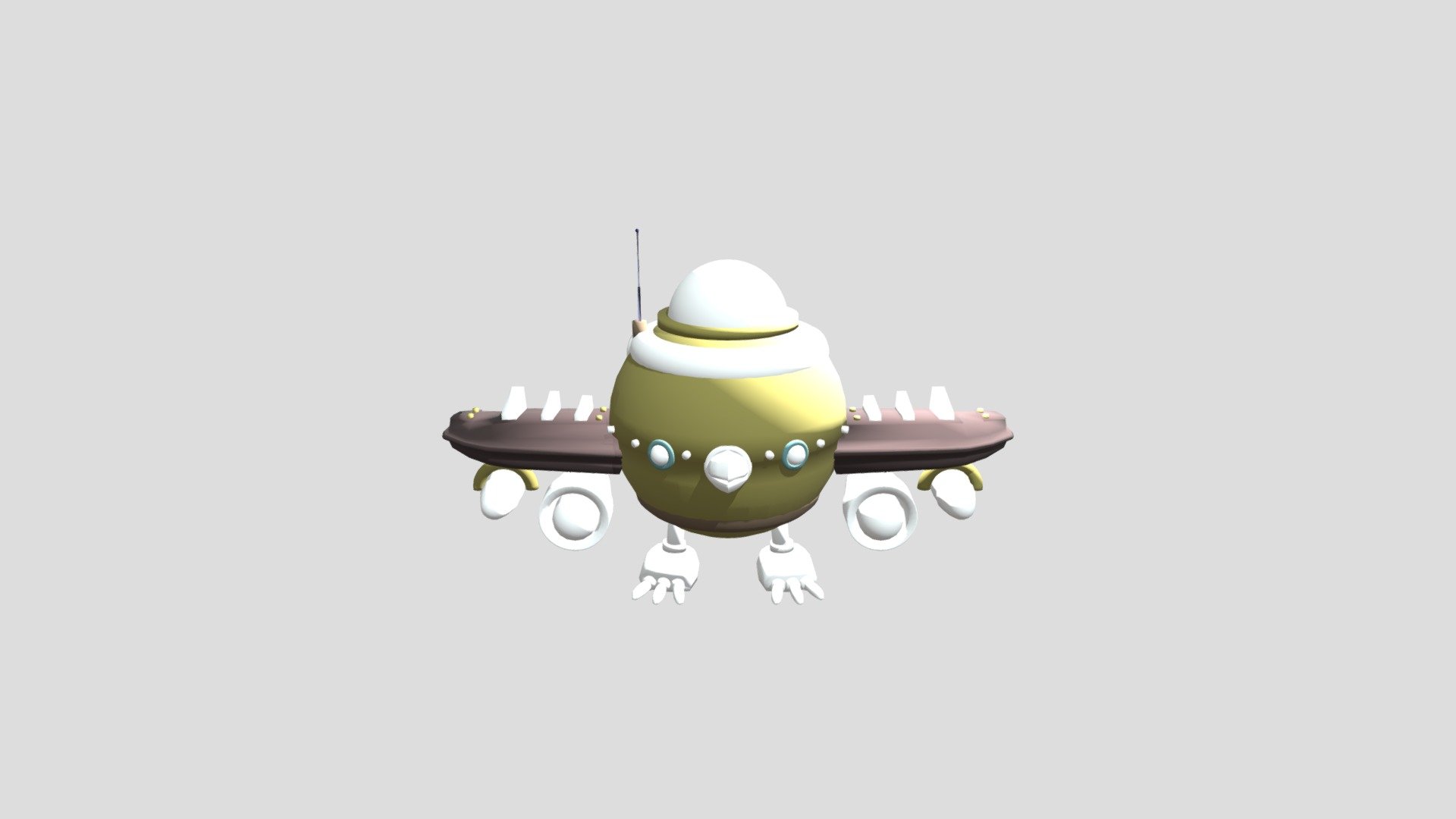 Chicken Ship 20 - Download Free 3D model by EDUARDOLITSEK [3a4ea26 ...