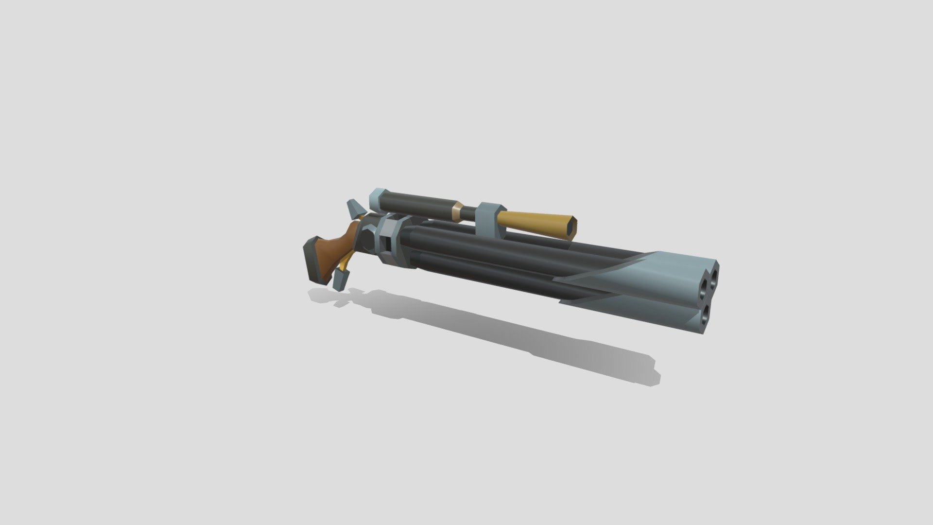Sniper_Rifle03 - 3D model by CC (@ccsf) [3a4ee16] - Sketchfab