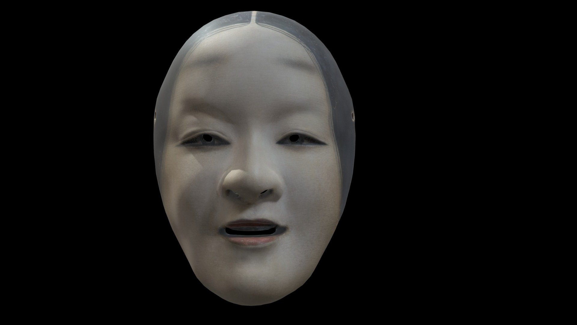 Manbi Noh Mask - Buy Royalty Free 3D model by Silas Merlin ...