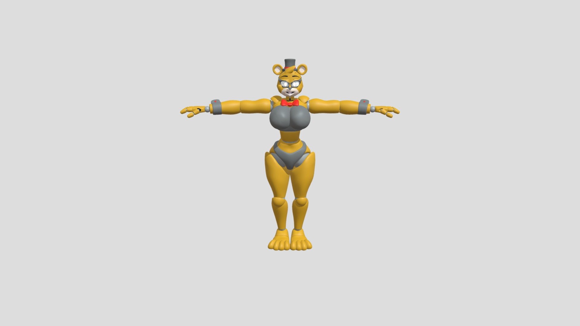 Freddy Blender - Download Free 3D model by Gojiban34 [3a502d8] - Sketchfab
