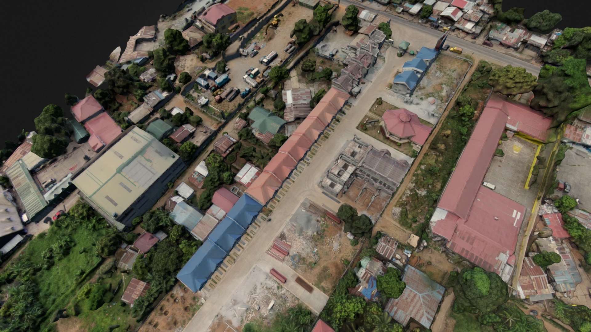 Rural Middle Class Subdivision - Download Free 3D model by fmnadela ...