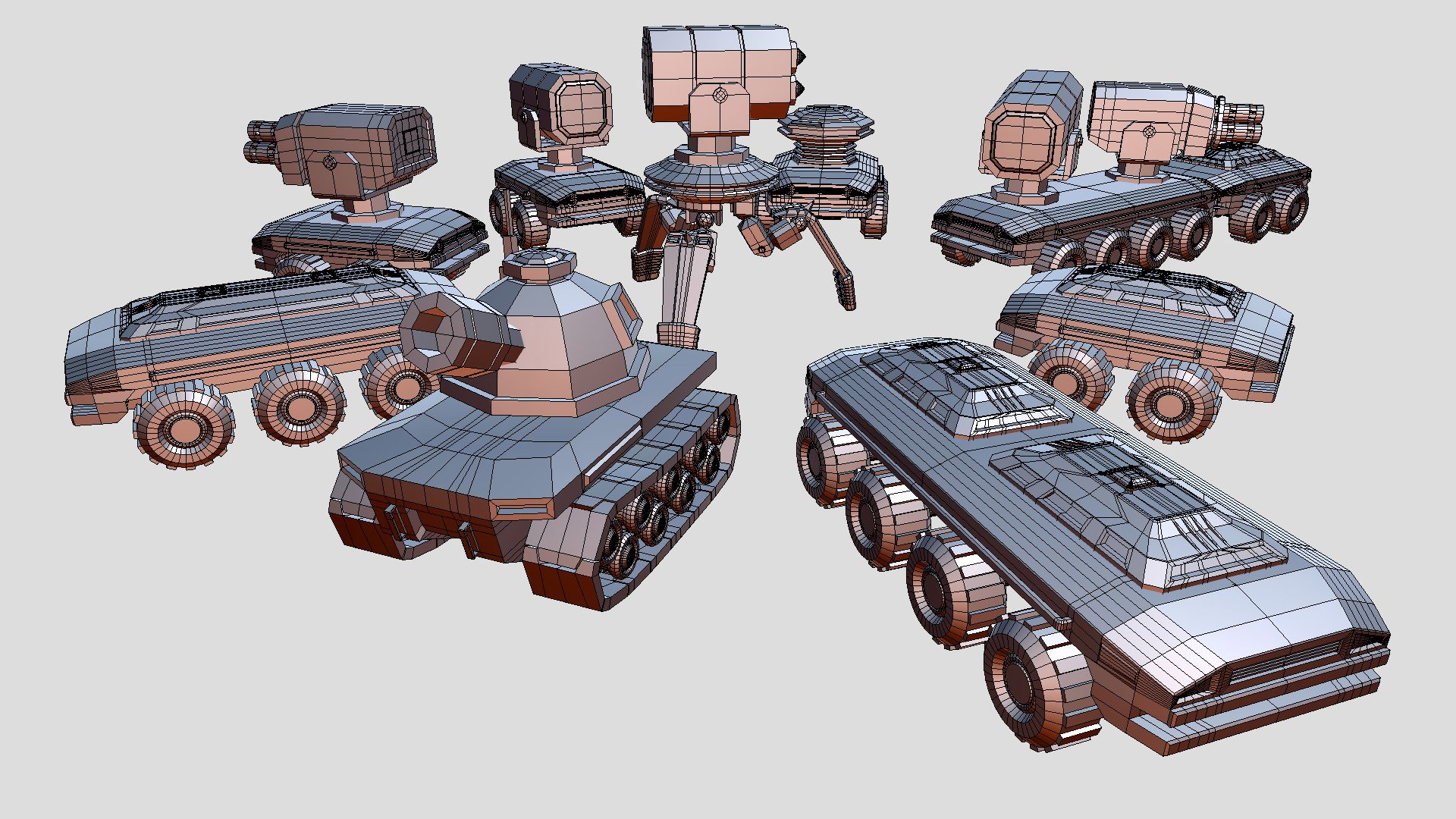 Modular Vehicles - Download Free 3D model by sebferran [3a516f8 ...